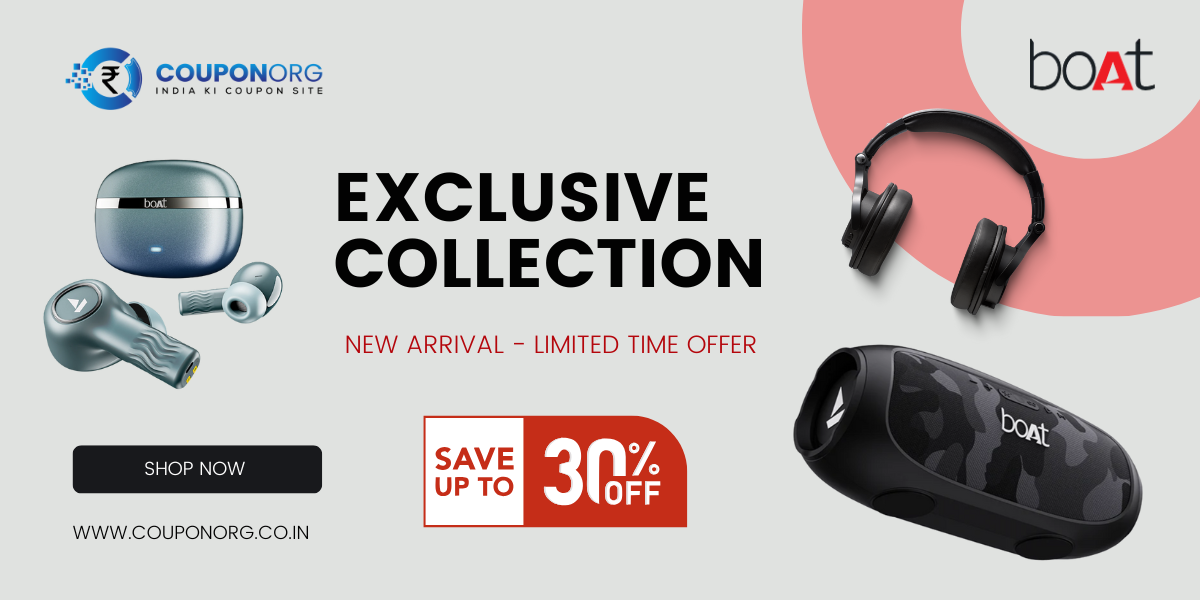 Exclusive Boat Coupon Code for Earbuds, smartwatch and more!
